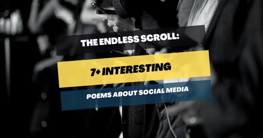 7+ Interesting Poems About Social Media – Pick Me Up Poetry