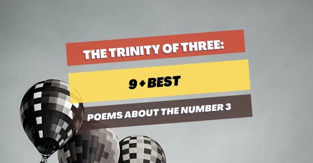 9+ Best Poems About The Number 3 – Pick Me Up Poetry